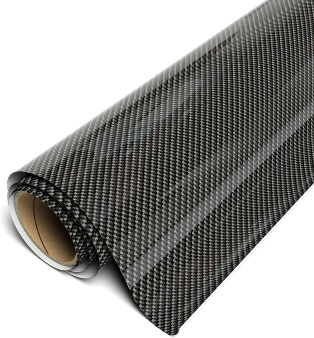 easypatterns plus pre-masked htv 12" x 1yd roll - iron on heat transfer vinyl (carbon fiber ...