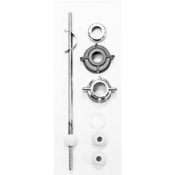 EasyPopUp Chrome Metal/Plastic Ball Rod Assembly Kit - Walmart Business ...