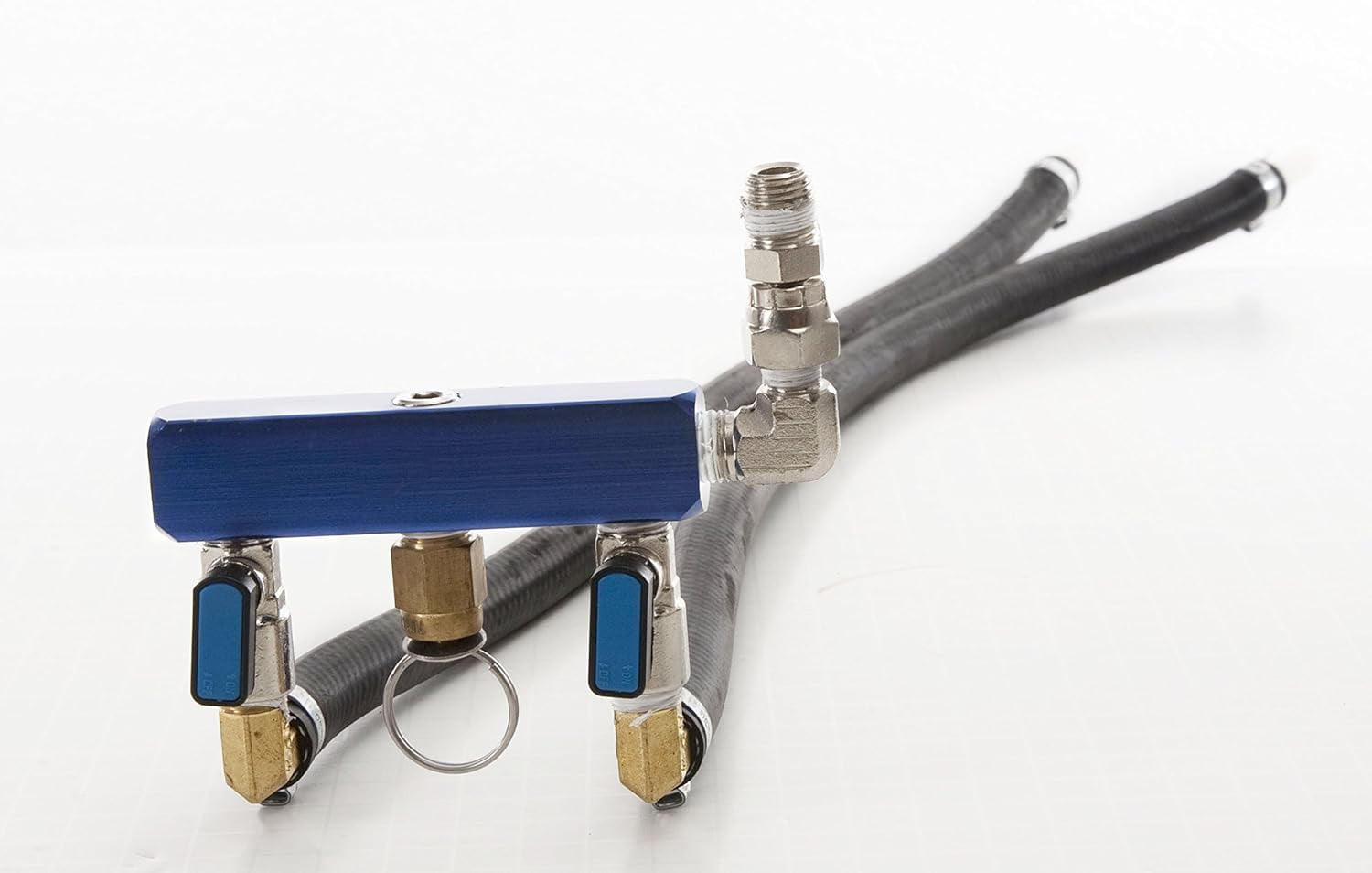 EasyPro 3/8" Aeration Manifold Valved Outlet Assembly with 2 Valves ...