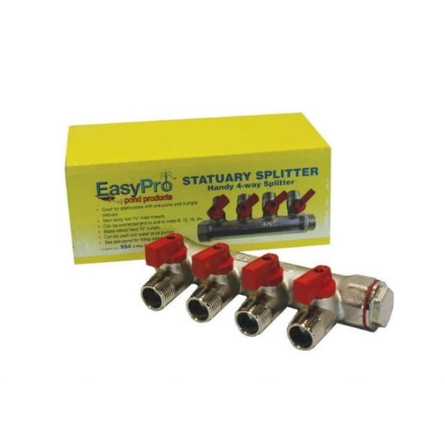 EasyPro 4 Way Brass Statuary and Air Splitter SS4 - Walmart Business ...