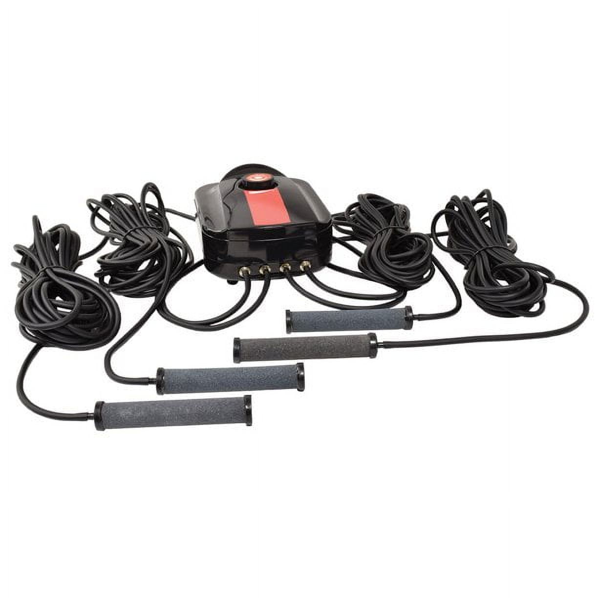 "EasyPro+" Compact Aeration Series - Pond Aeration Kit - Quad Outlet ...