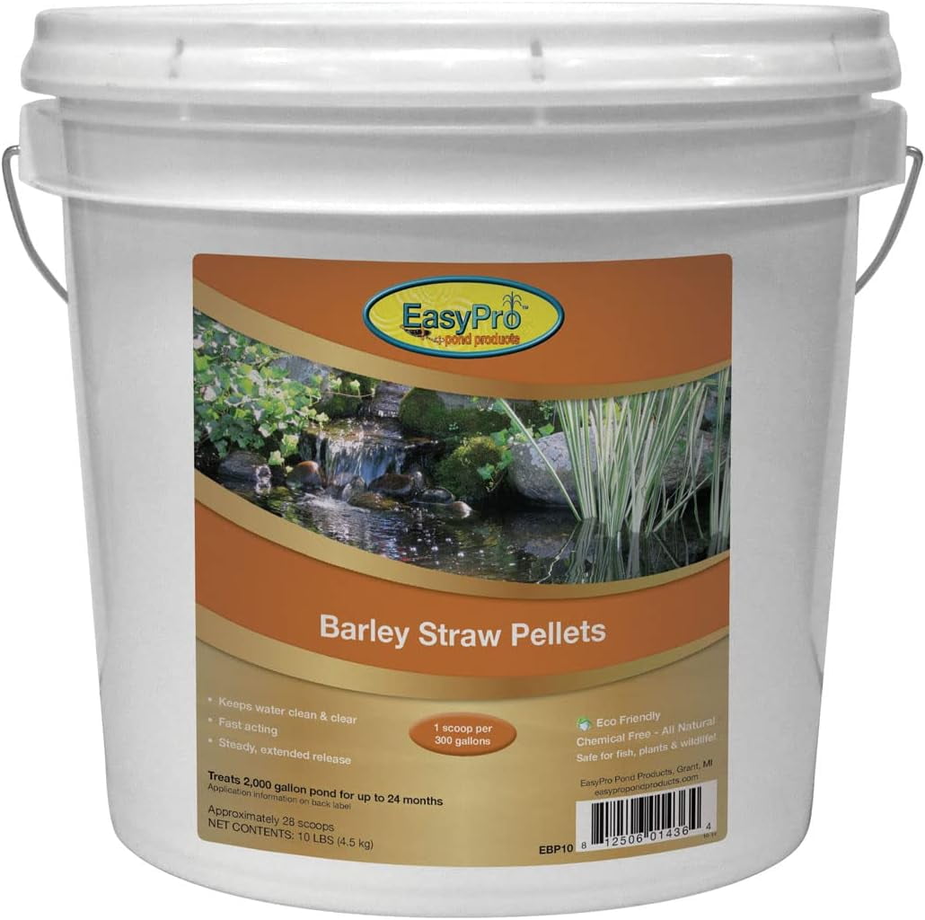 EasyPro EBP10 Barley Straw Pellets - All Natural Fast Acting Formula ...