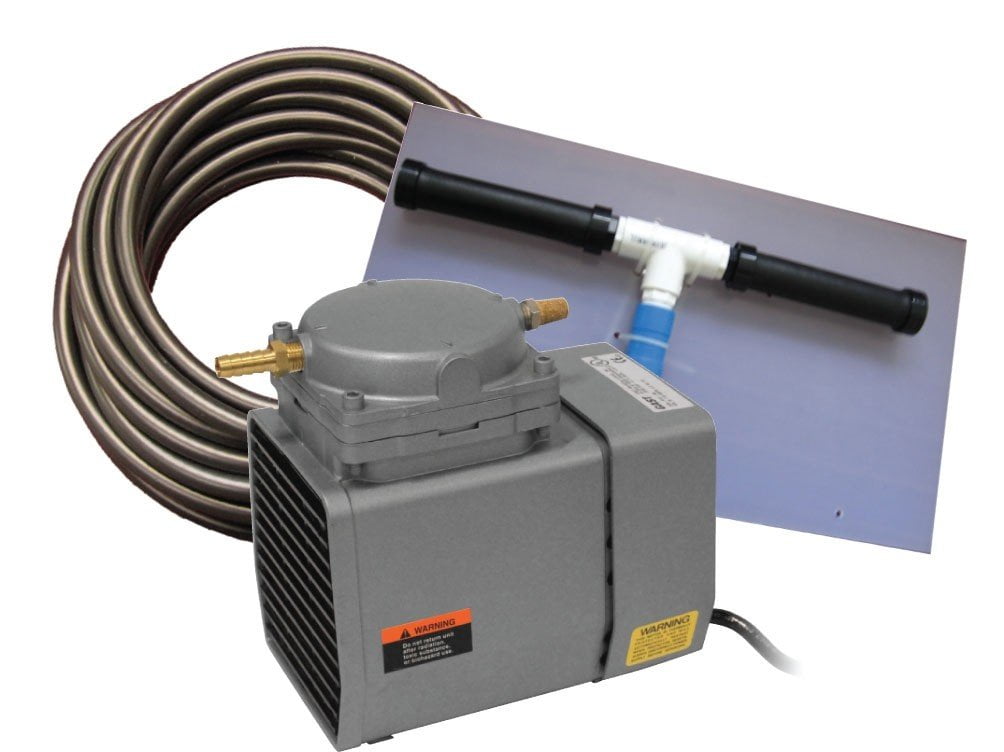 EasyPro PA12W 1/8 hp Aeration System Kit with Quick Sink Tubing ...