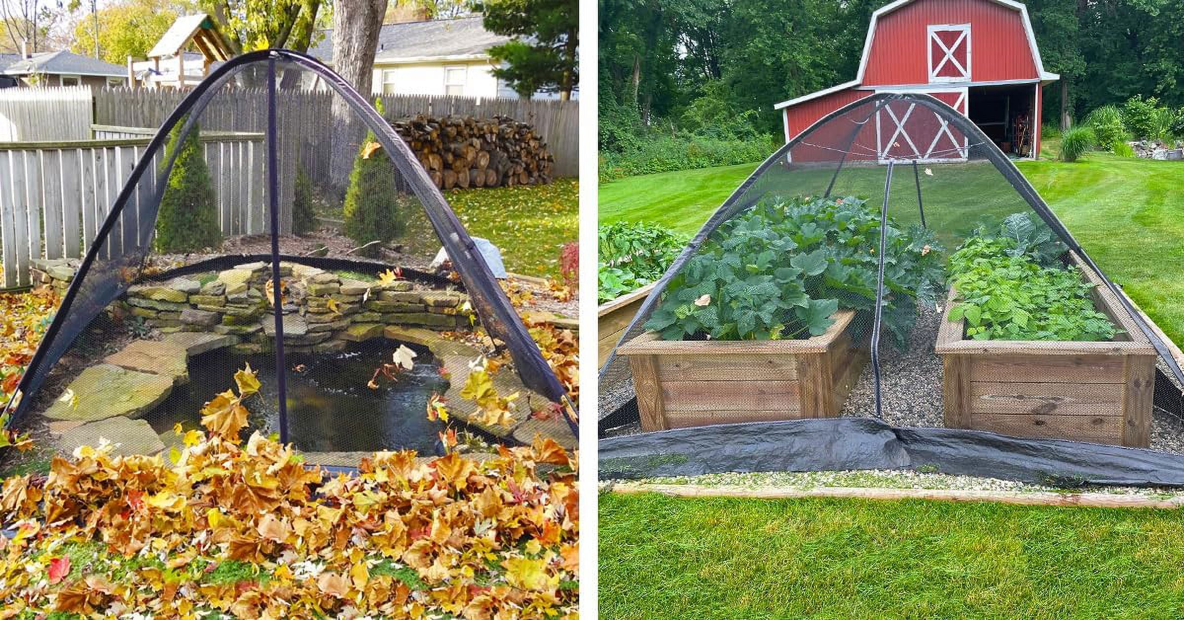 EasyPro PCT810 Heavy Duty Deluxe Pond and Garden Cover Protective Tent ...