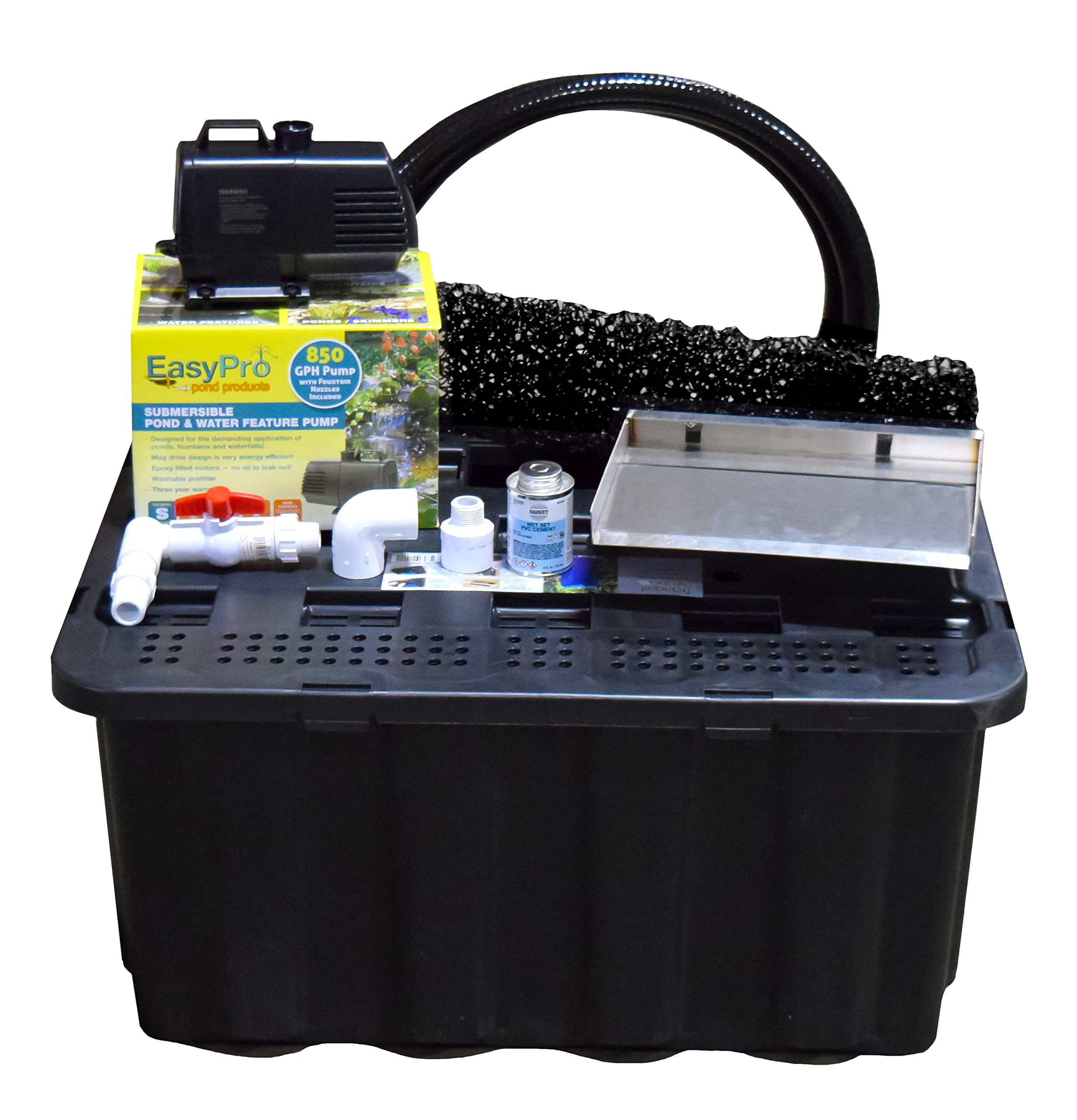 EasyPro Pond Products HB11KEX Vianti Falls Kit - Add a Waterfall to Any ...