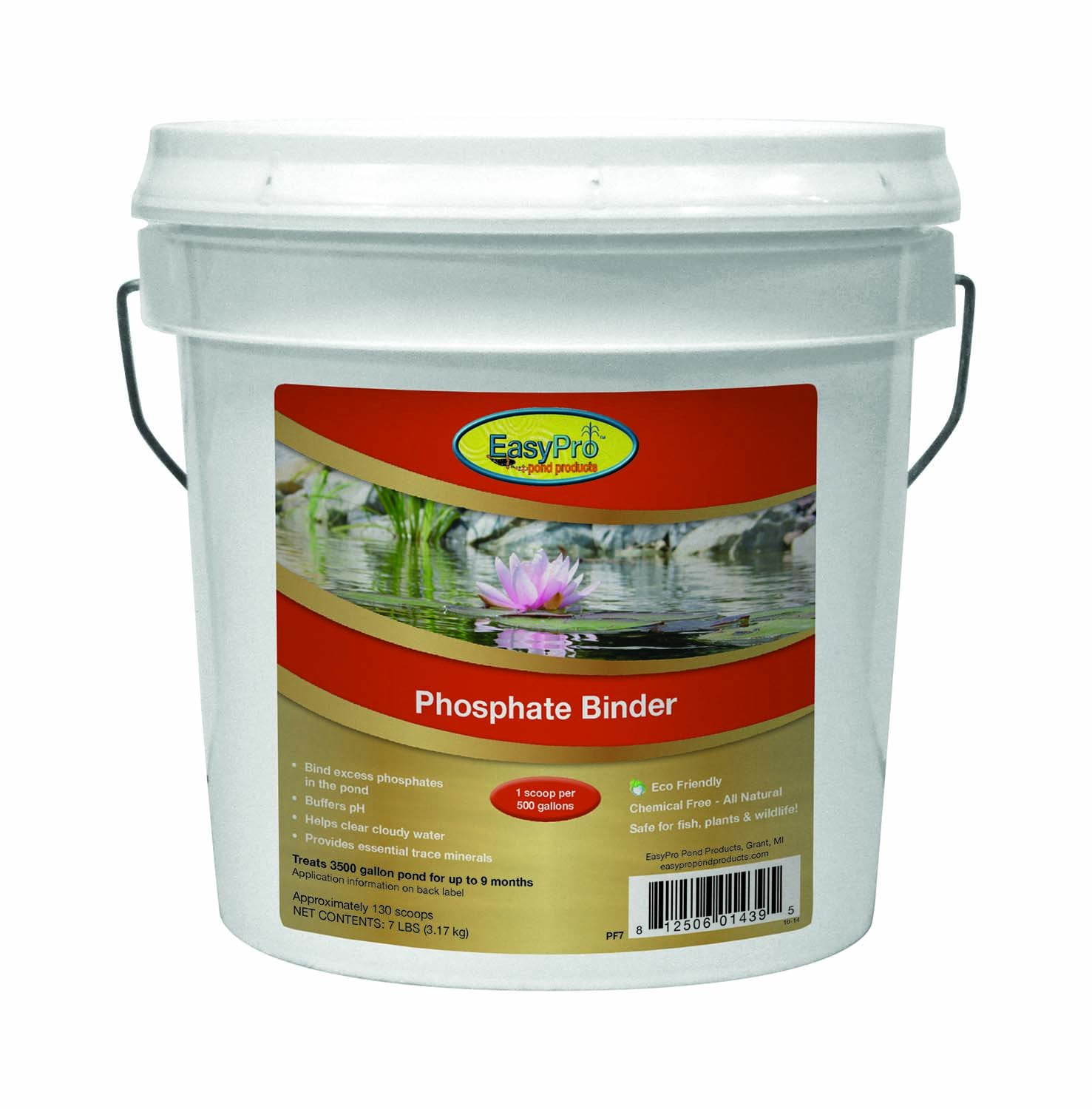 EasyPro Pond Products PF7 Natural Phosphate Binder - Naturally Helps ...