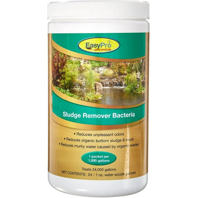 EasyPro SRB24 Pond Sludge Remover Bacteria, Dry, 24 Packets - Walmart.com