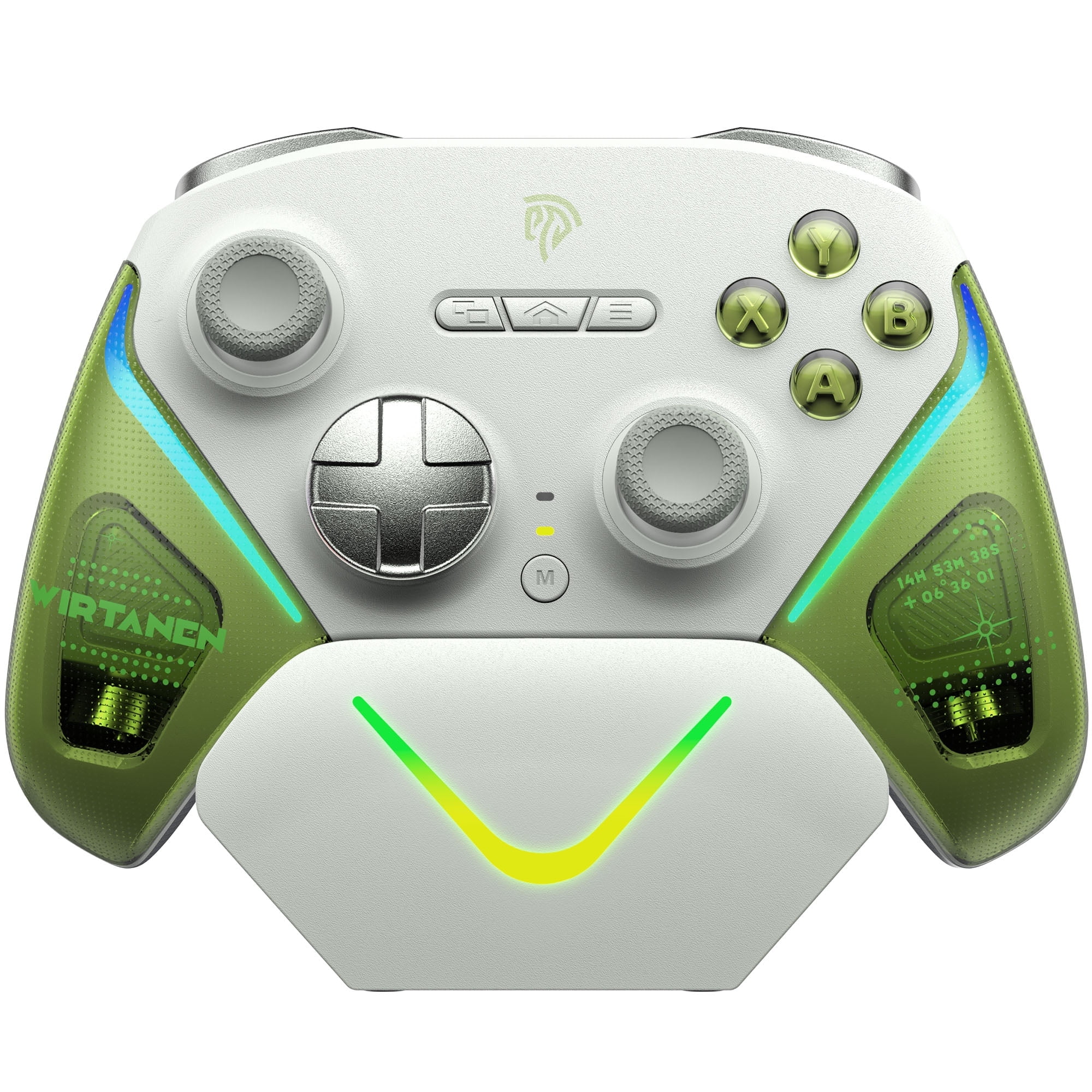 EasySMX Wireless Gaming Controller for PC/Switch/iOS/Android/Steam, with Charging Dock,TMR ...