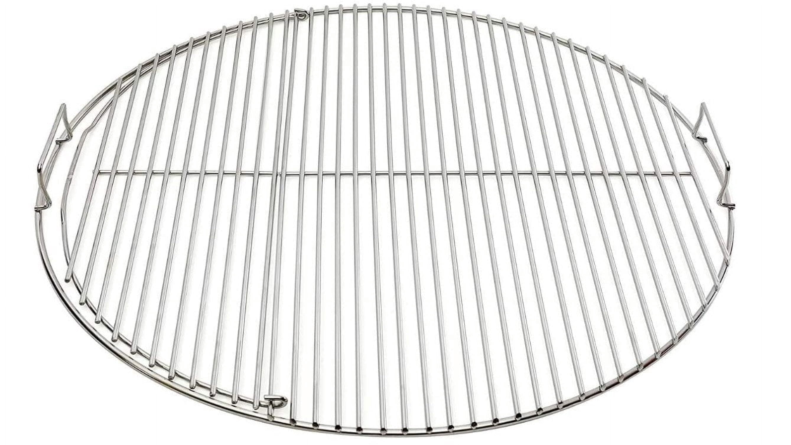 Slow 'N Sear, Grill Cooking Grate, 22 Inches, Stainless Steel Hinged ...