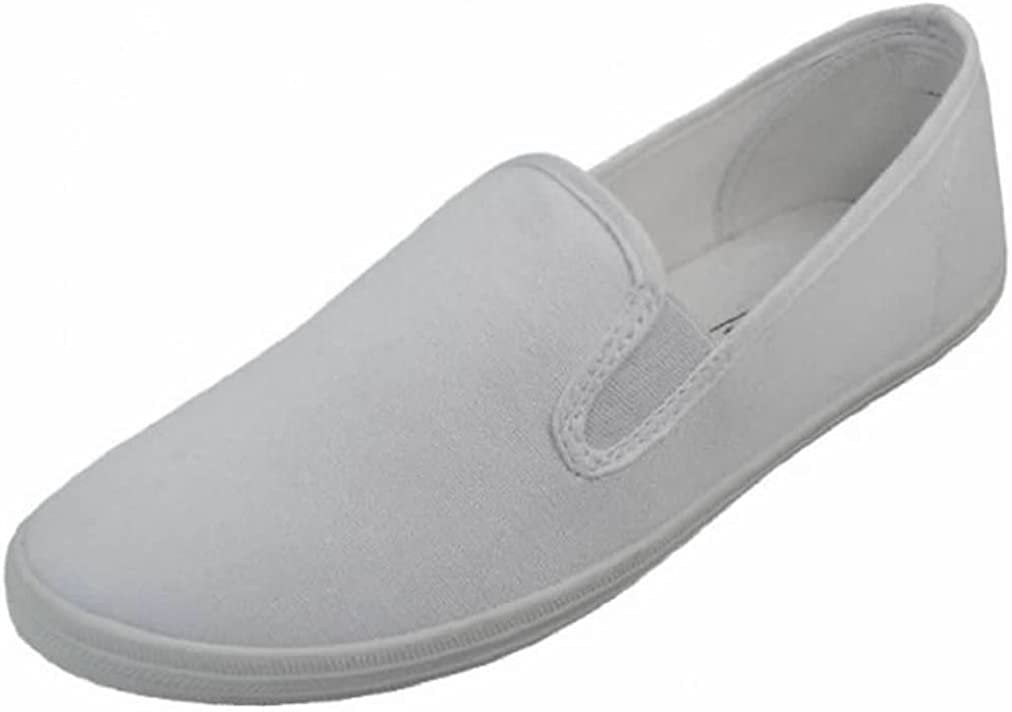 EasySteps Women's Canvas Slip-On Shoes with Padded Insole - Walmart.com