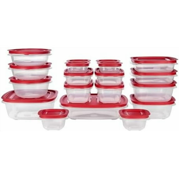 EasyStore Containers, 38-Piece Set, Food Storage Containers, Food ...