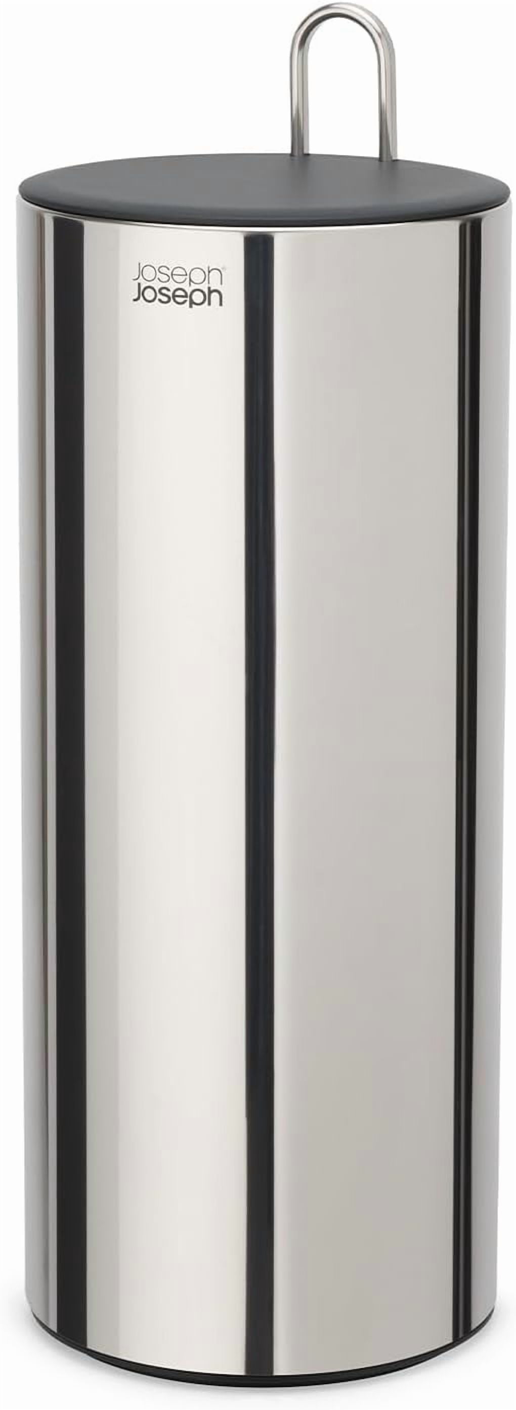 EasyStore Luxe Stainless Steel Concealed Toilet Paper Holder Stand ...