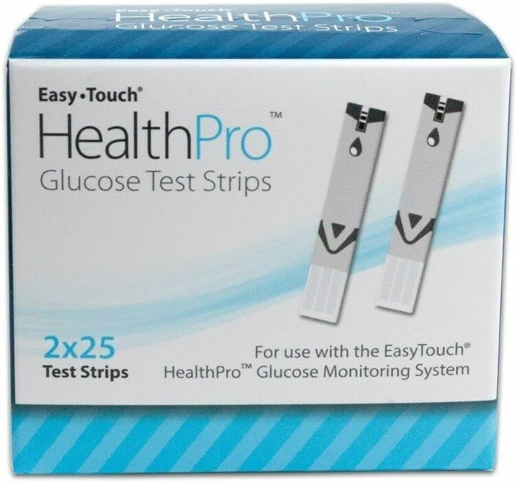 EasyTouch HealthPro Glucose Test Strips, 809050 - Walmart.com