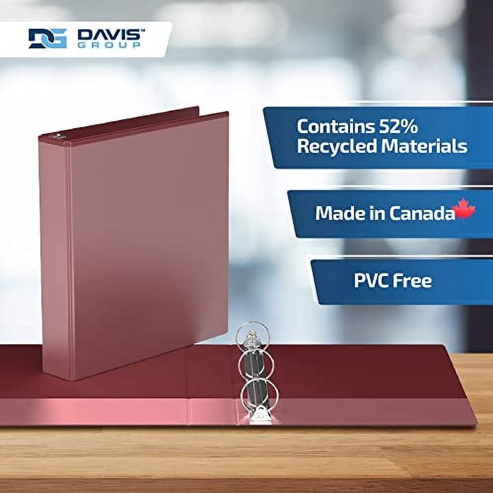 EasyView Premium 1.5-Inch Binders with Clear-View Covers, 3-Ring ...