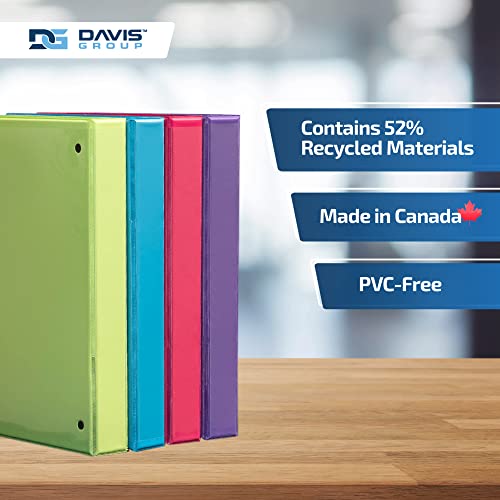 EasyView Premium 2-Inch Binders with Clear-View Covers, 3-Ring Binders ...