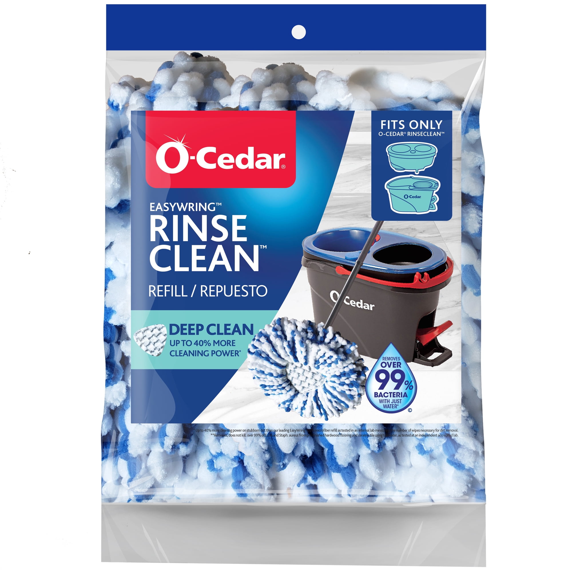 EasyWring RinseClean Deep Clean Spin Mop Refill - Walmart.com