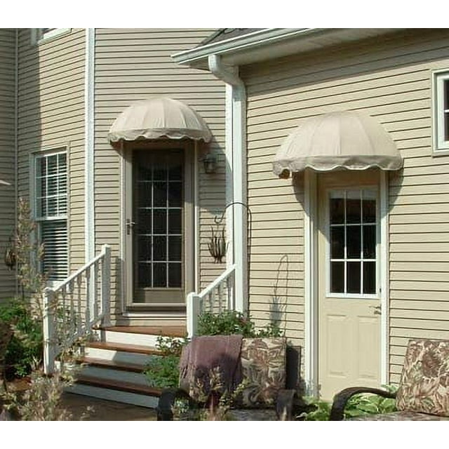 Easyawn Sunbrella Dome Window Awning/Door Awning/ 5 Colors + 3 Sizes ...