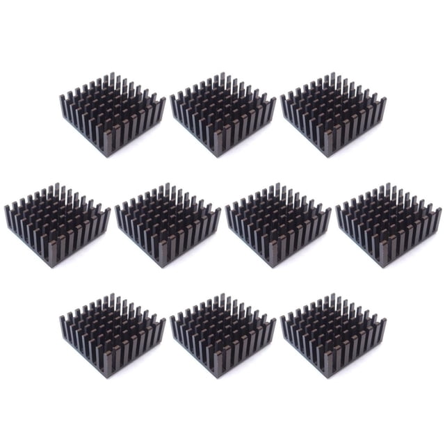 Easycargo 10pcs 25mm Heatsink Kit 25x25x10mm + 3M 8810 Thermal ...