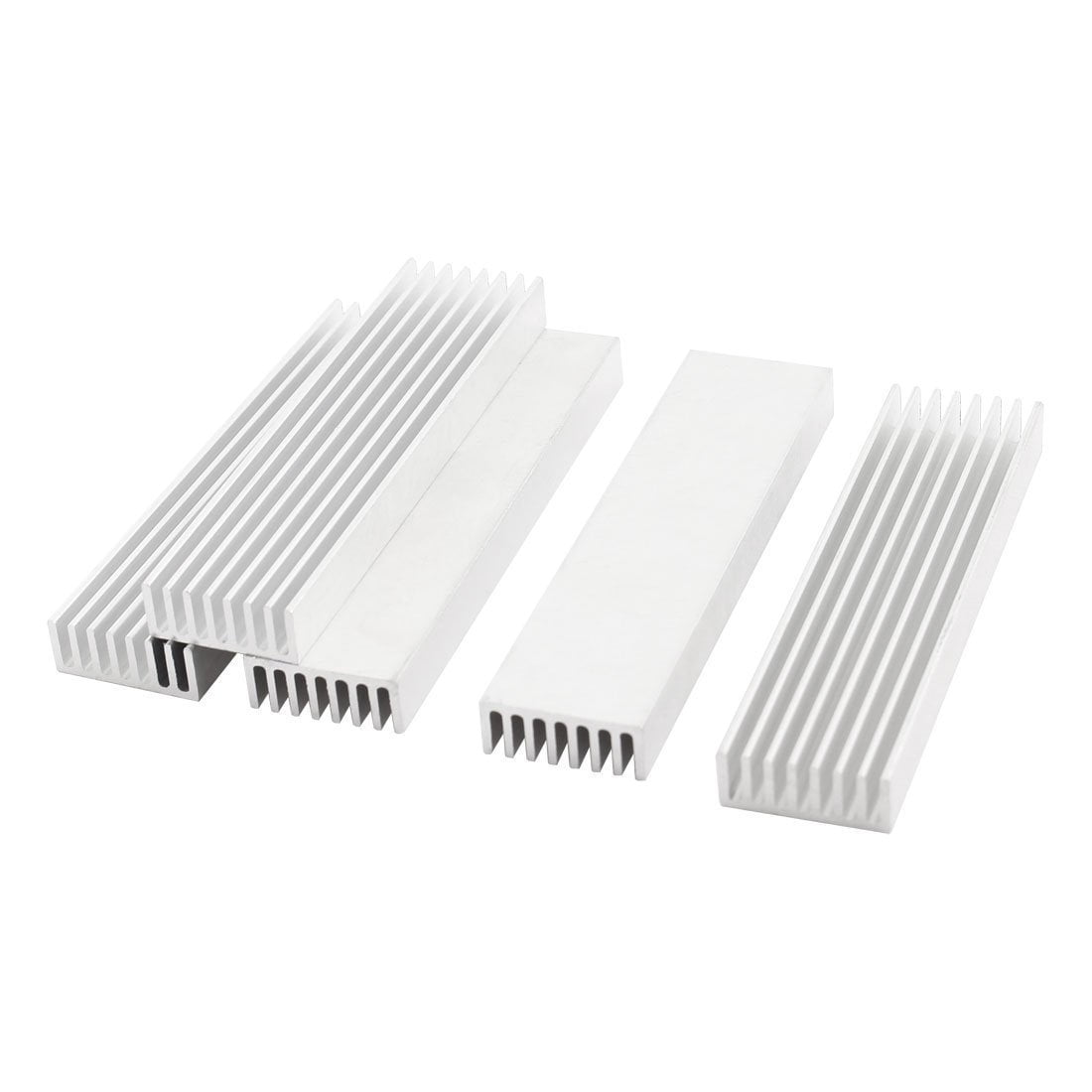 Easycargo 6pcs 100mm x SSF20 25mm x 10mm Heatsink Aluminium Radiator ...