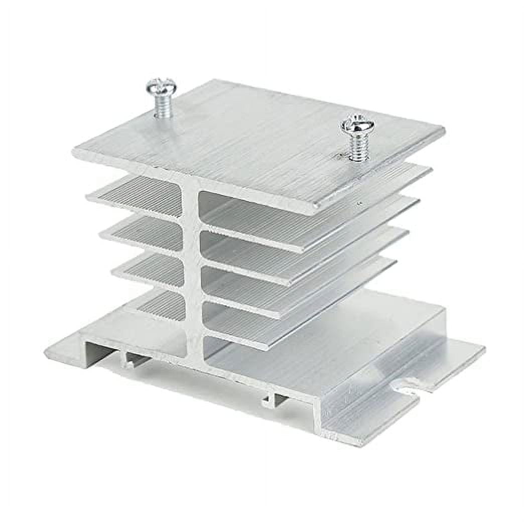 Easycargo Aluminum SSR Heatsink 80x50x50mm Heat Sink Radiator for ...
