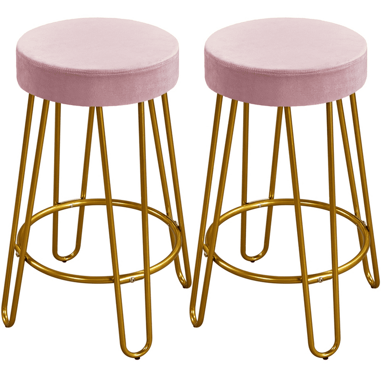 Rose pink bar stools store