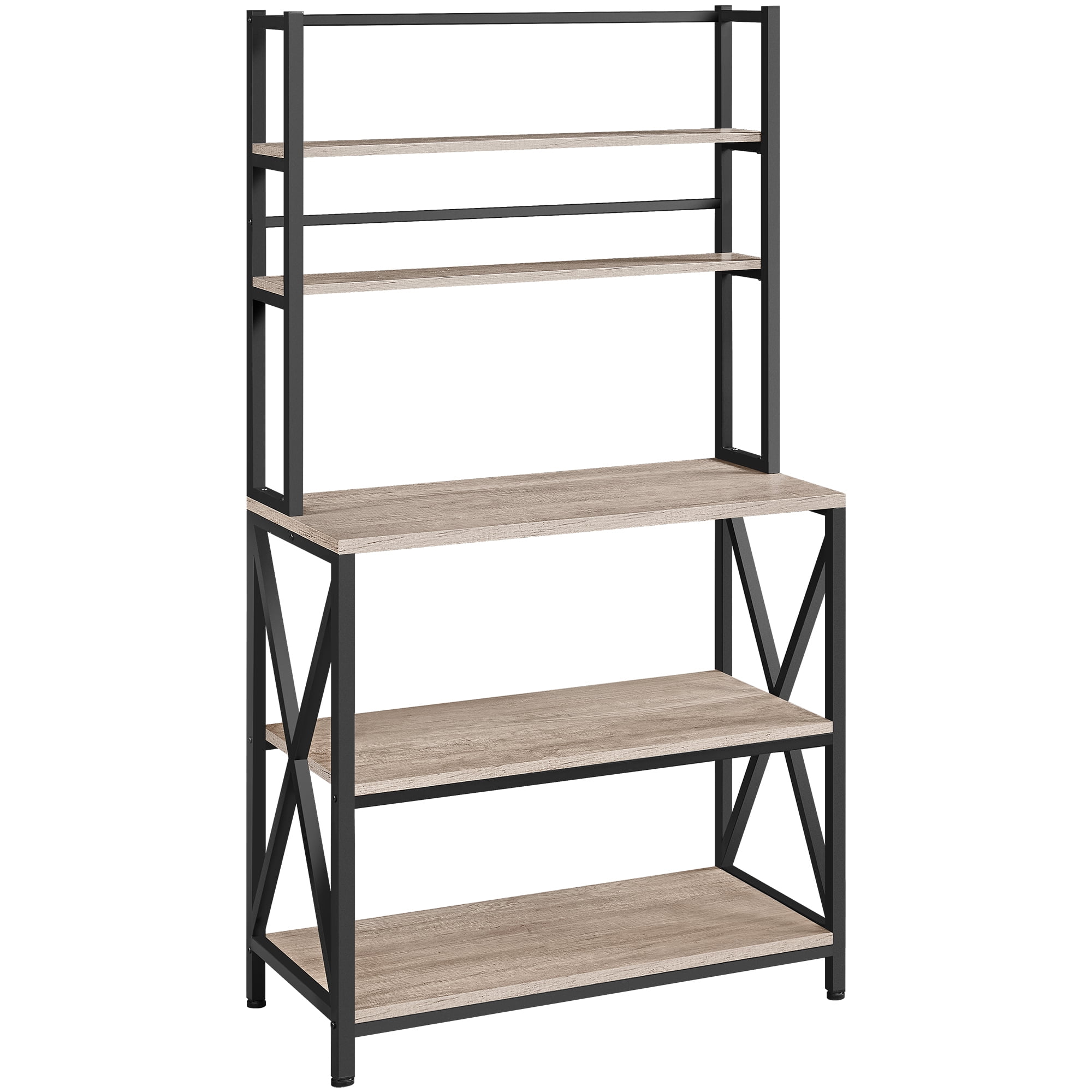 Renwick Industrial 5-Tier Bakers Rack Storage Shelf - Walmart.com