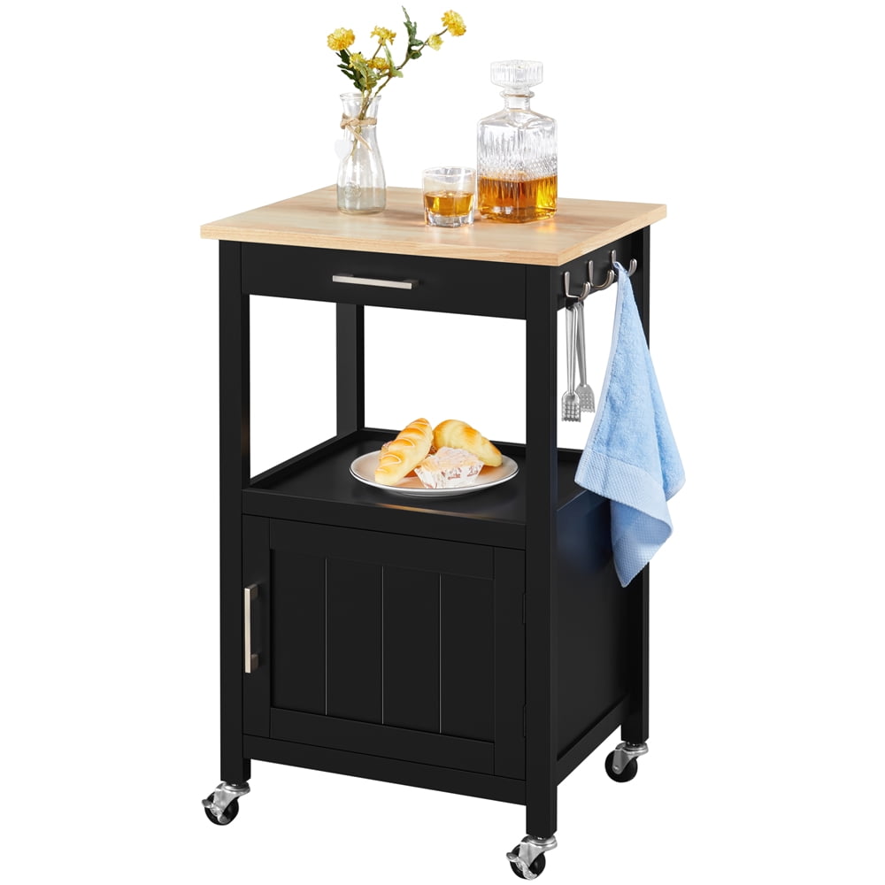 Renwick Rolling Kitchen Cart Storage Island Kitchen Cart Kitchen ...
