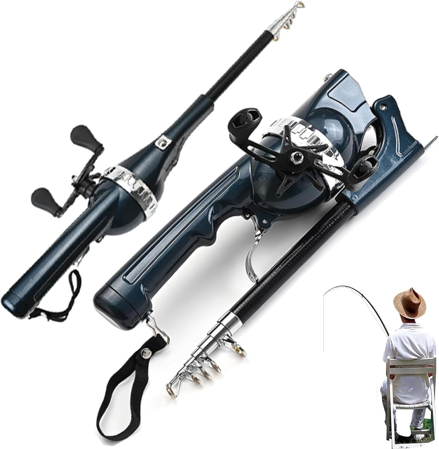 Easyfish Folding Rod, Zealburst Easyfish Folding Rod, Telescopic ...