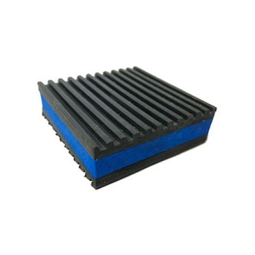 Klutch 4-Pk. of Air Compressor Vibration Pads, 4in. x 4in. x 7/8in ...