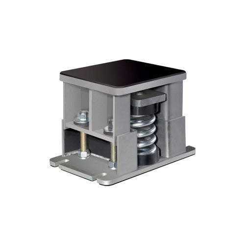 Easyflex VibraSystems Spring Vibration Isolators Flat Top With an Inside Leveling, 1 ...