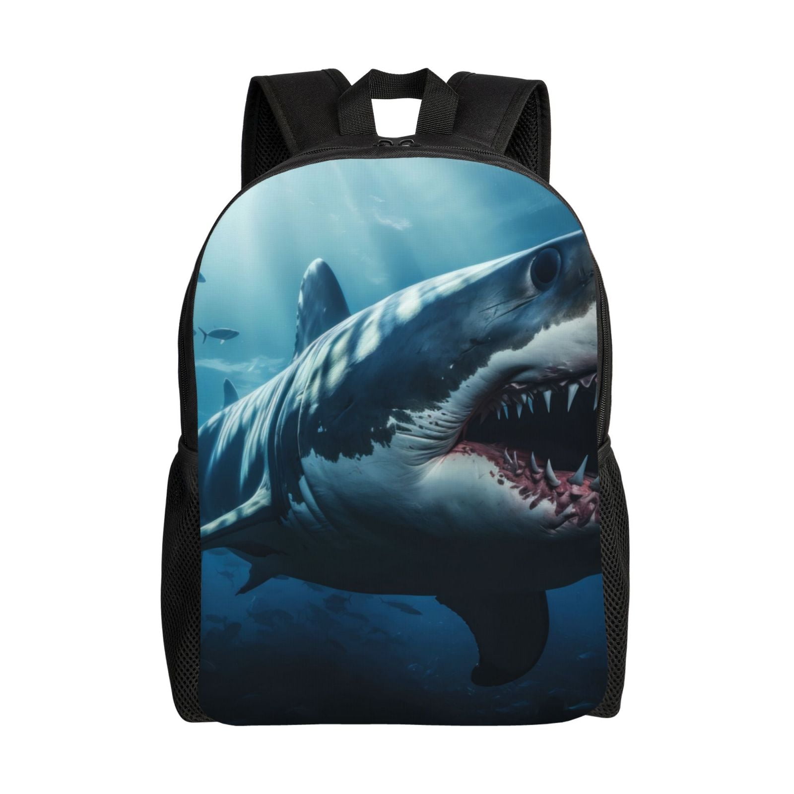 Easygd 3D Realistic Shark Versatile and Stylish Backpack: Comfort ...
