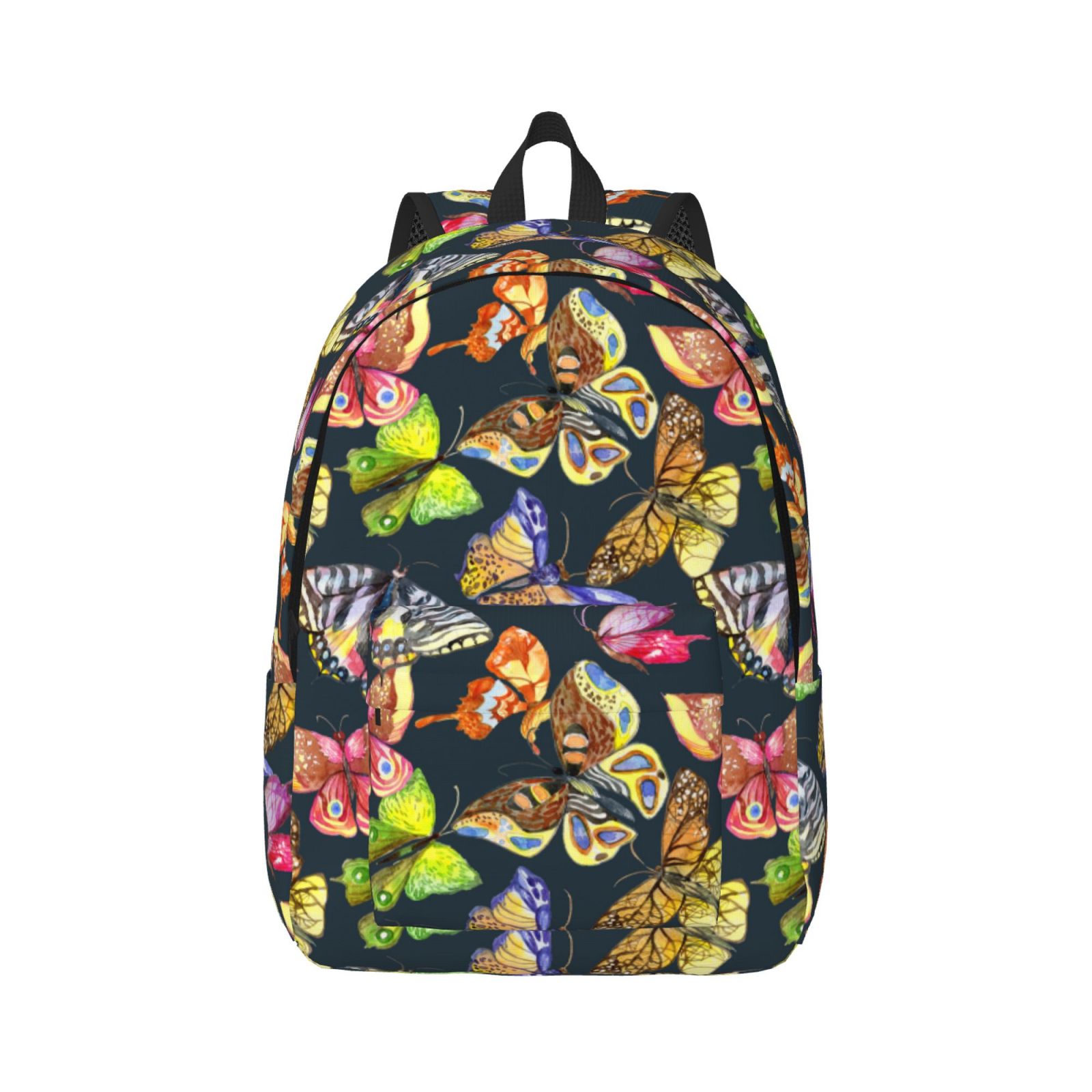 Easygd Butterfly Wild Insect Canvas Backpack: Stylish, Lightweight, and ...