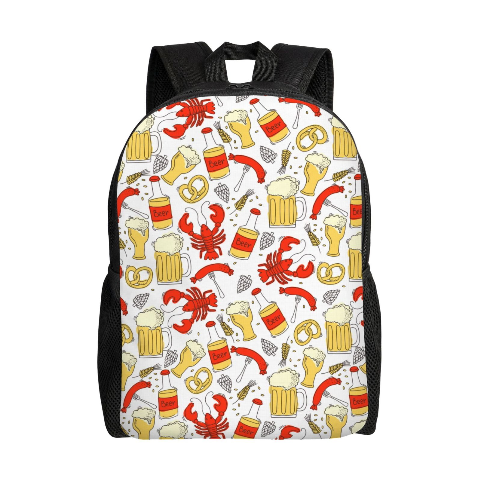 Easygd Crabs And Beer Versatile and Stylish Backpack: Comfort, Storage ...