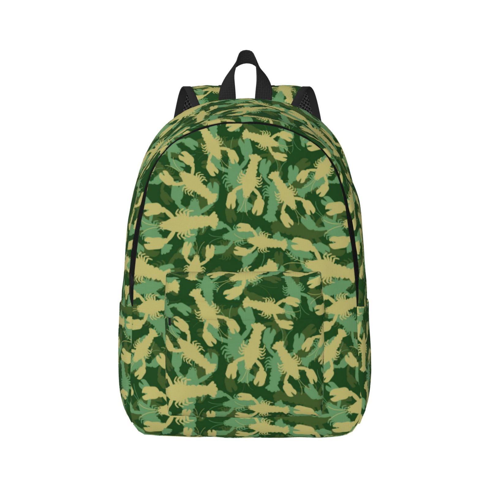 Easygd Crayfish Army Canvas Backpack: Stylish, Lightweight, and ...