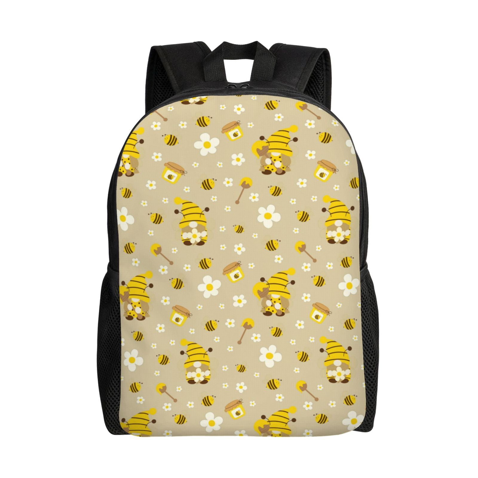 Easygd Cute Bee Gnomes Versatile and Stylish Backpack: Comfort, Storage ...