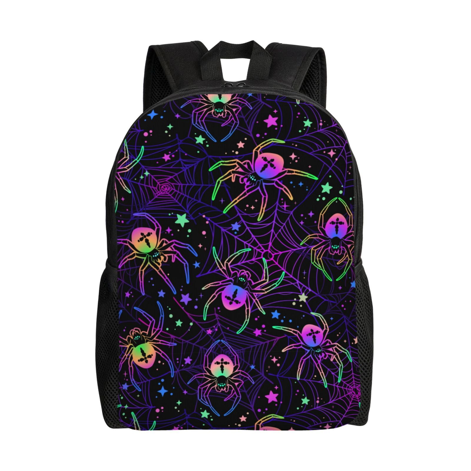 Easygd Multi-colored Spiders Versatile and Stylish Backpack: Comfort ...