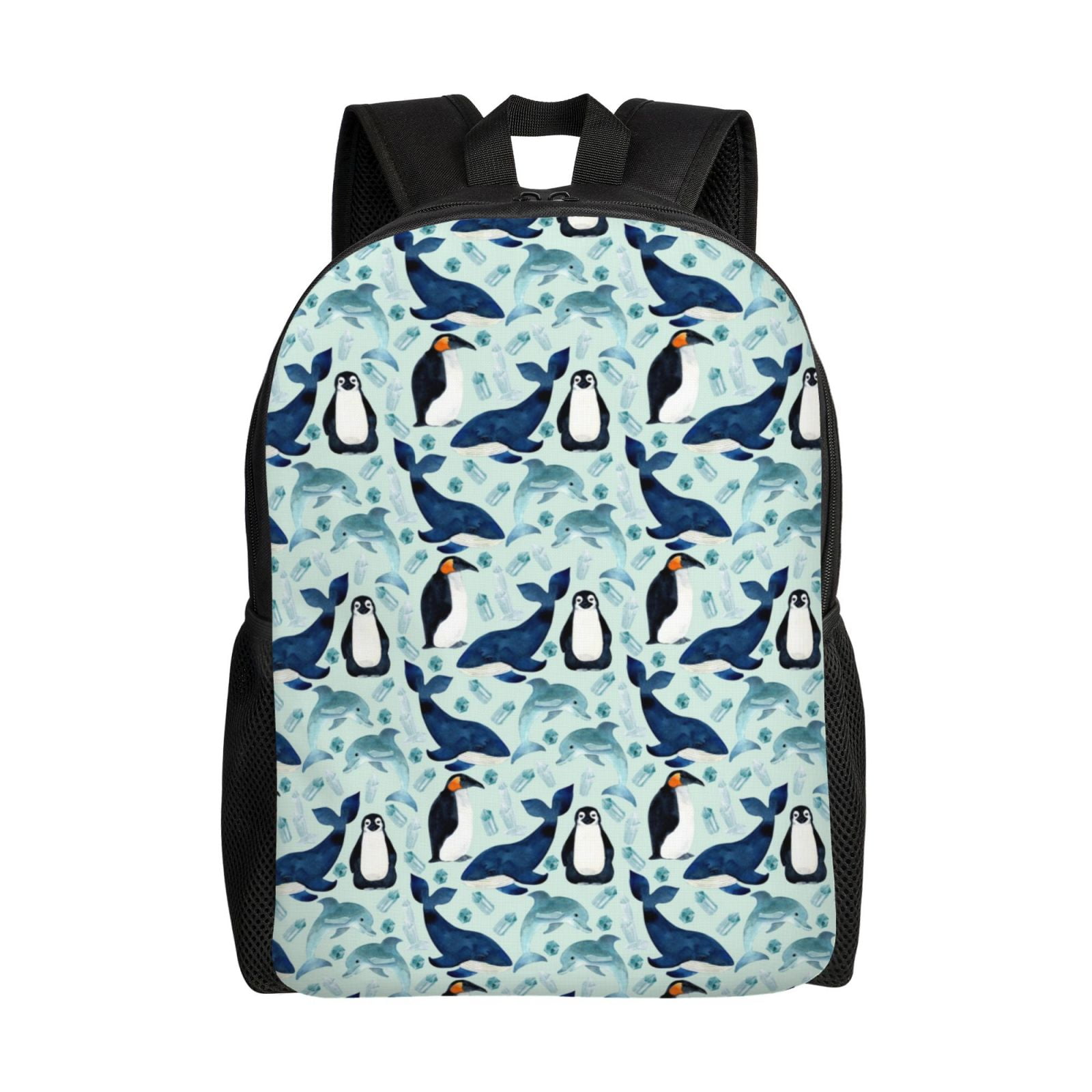 Easygd Penguins Whales Versatile and Stylish Backpack: Comfort, Storage ...