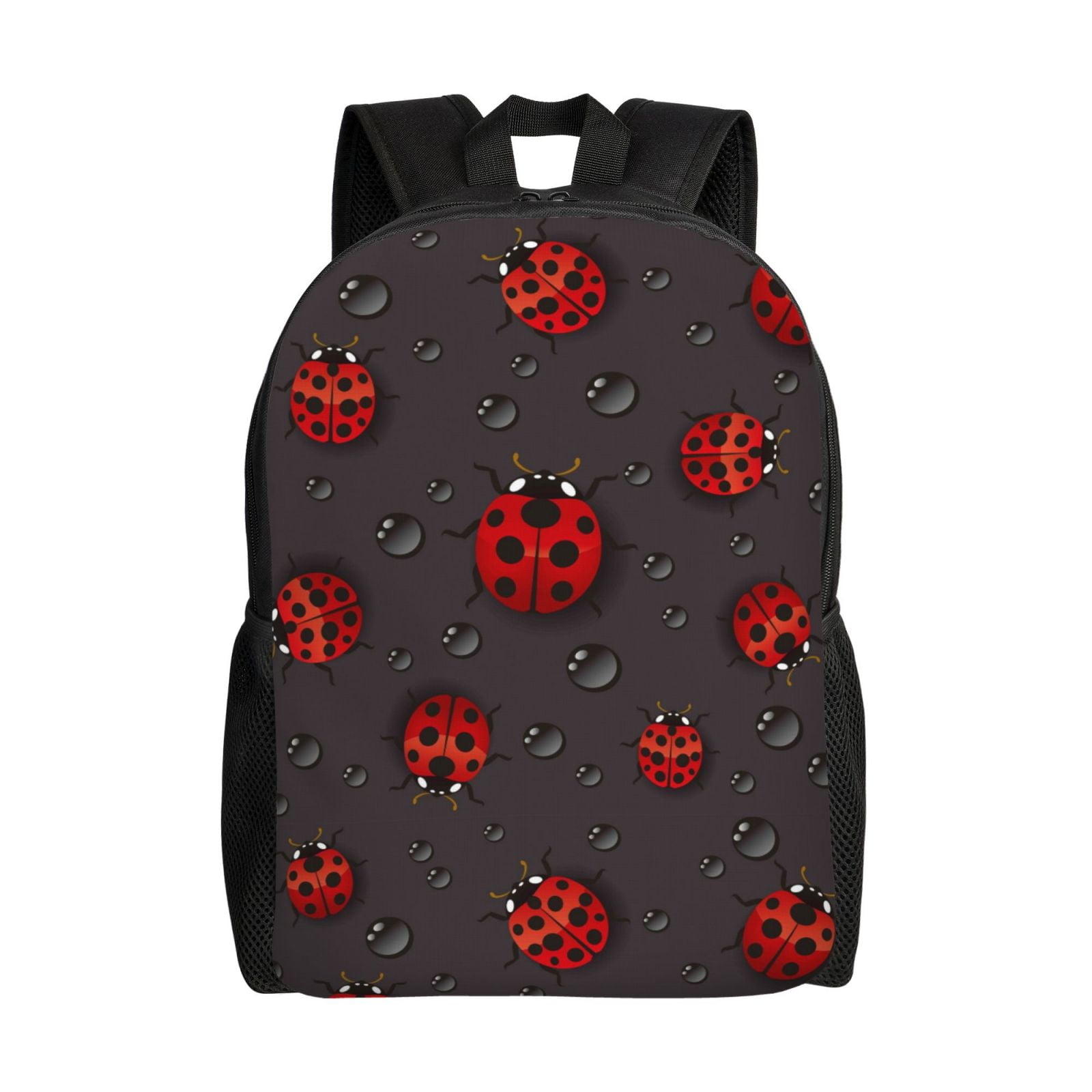 Easygd Red Ladybugs Versatile and Stylish Backpack: Comfort, Storage ...