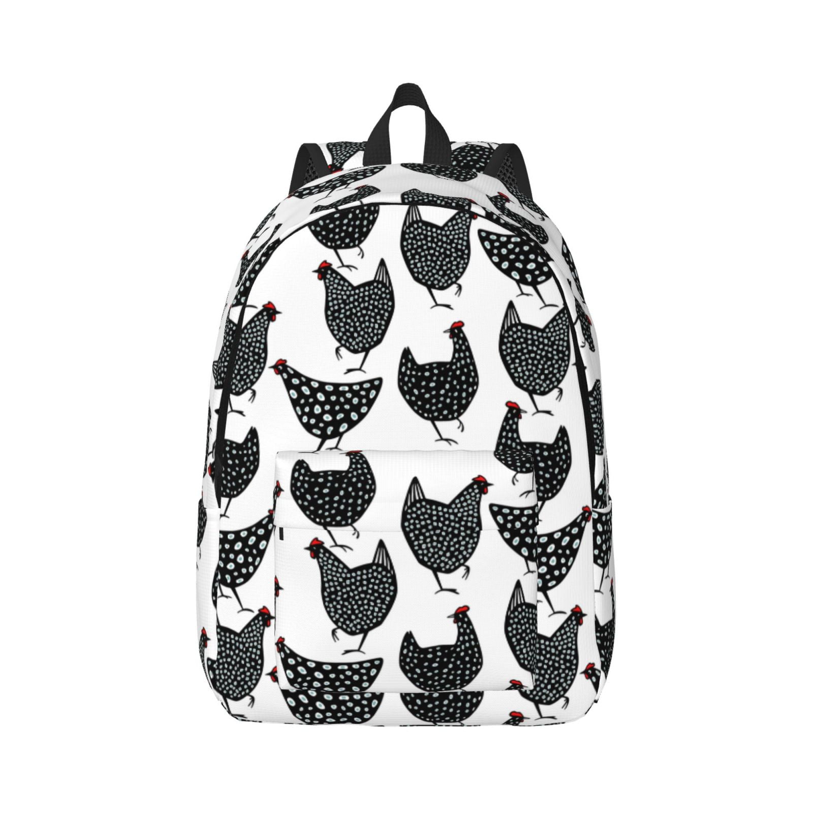 Easygd Retro Rooster Canvas Backpack: Stylish, Lightweight, and ...
