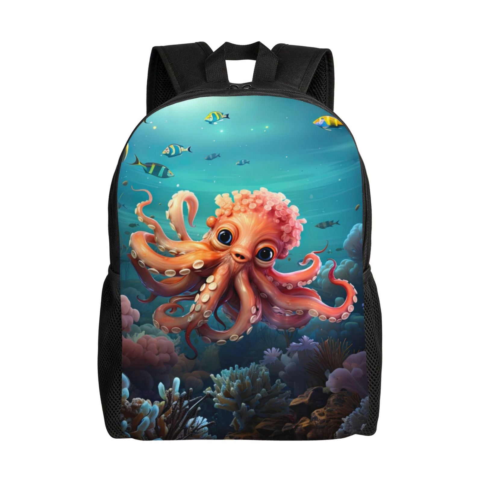 Easygd Underwater Plant Octopus Versatile and Stylish Backpack: Comfort ...
