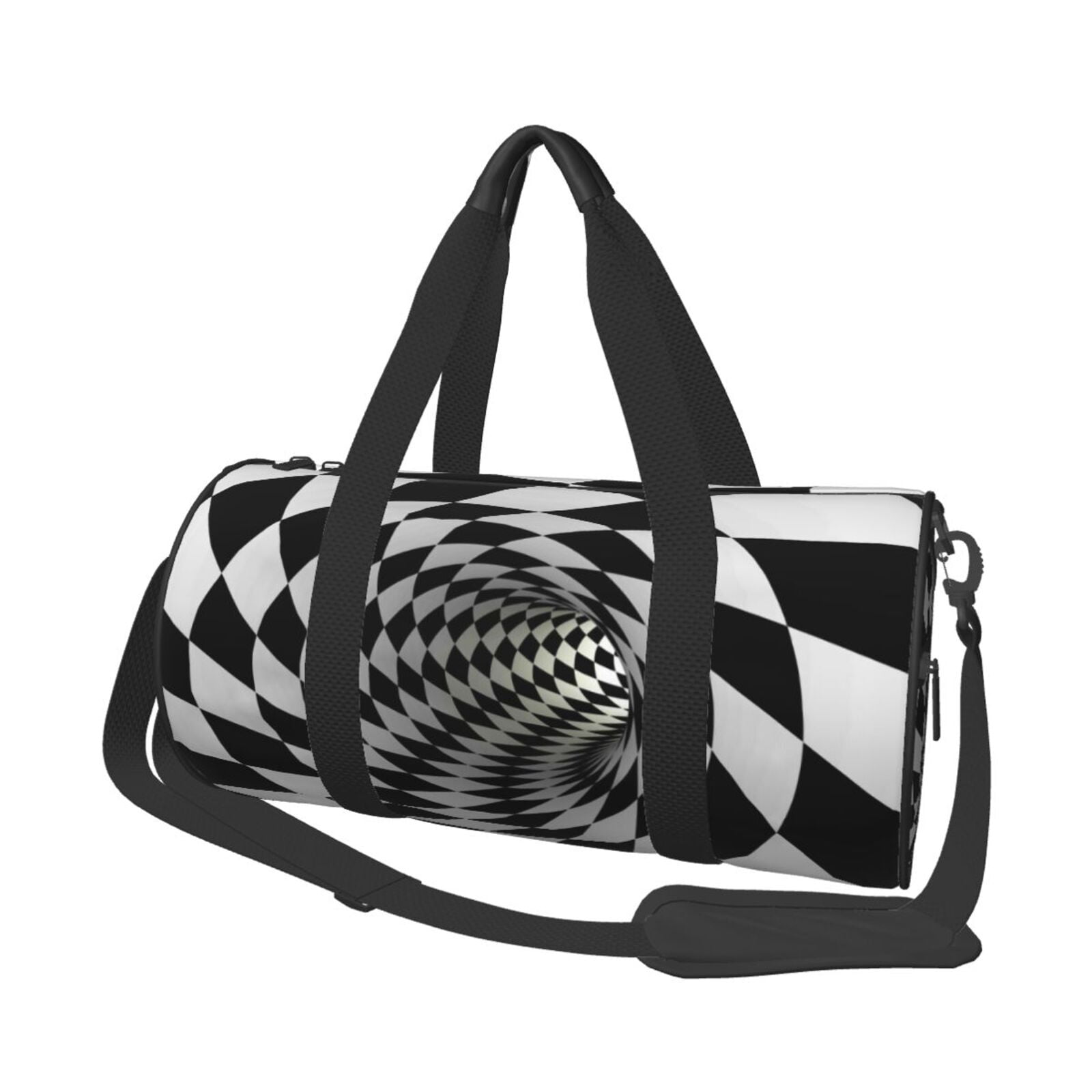 Easygdp 3D Vortex Illusion Travel Duffle Bag,Carry on Bag Travel Bags ...