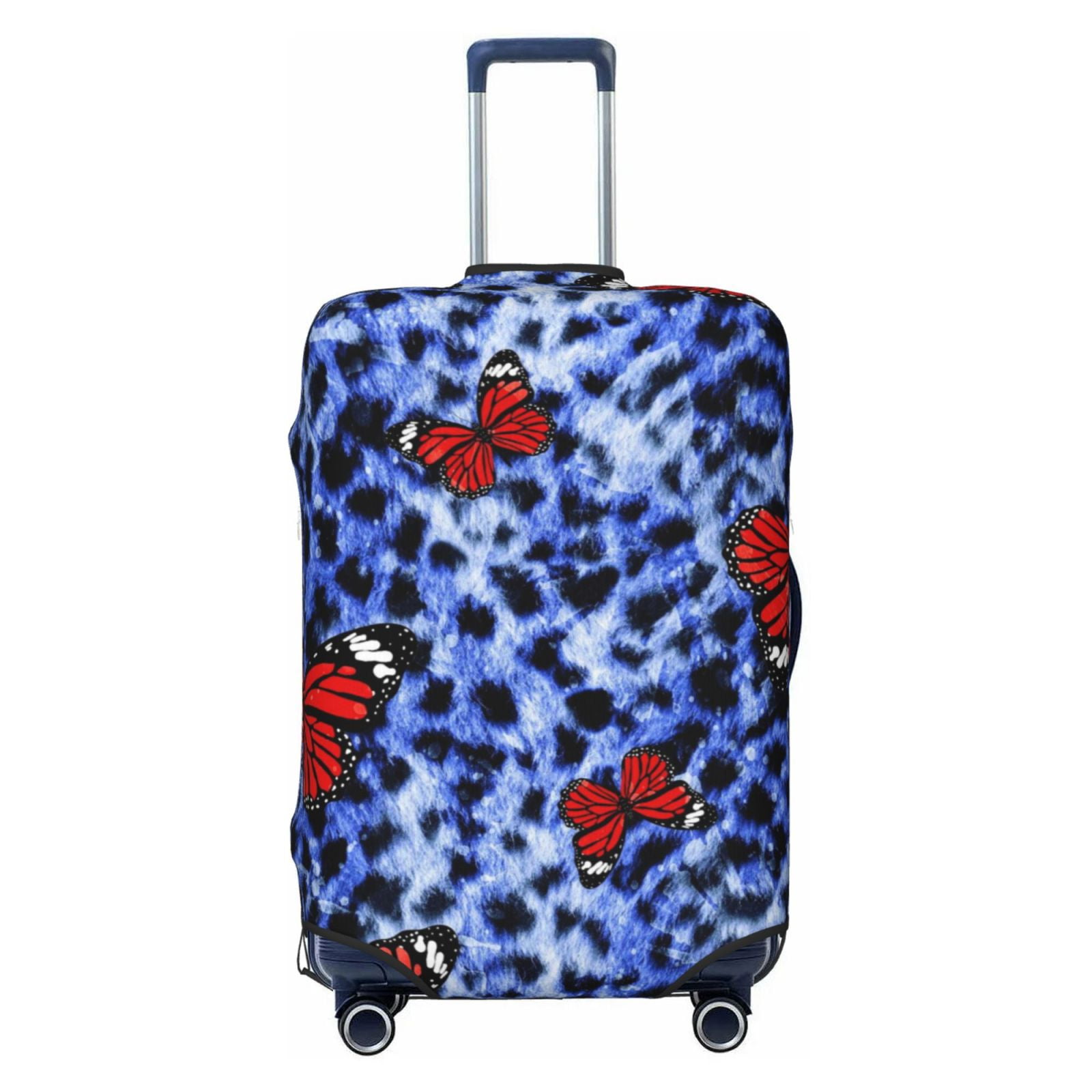 Easygdp Abstract Colorful Butterflies Print Elastic and Washable ...
