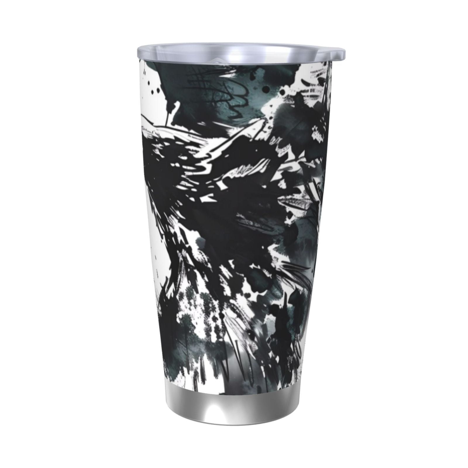 Easygdp Abstract Eagle Ink 20oz Stainless Steel Vacuum Insulated Double ...