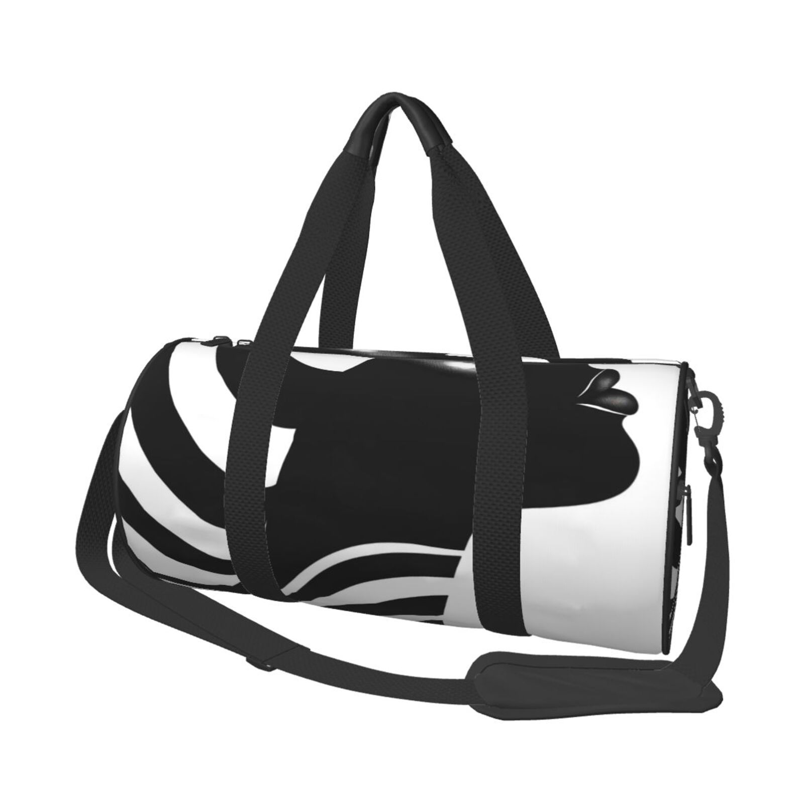 Easygdp Abstract Monochrome Profile Travel Duffle Bag,Carry on Bag ...
