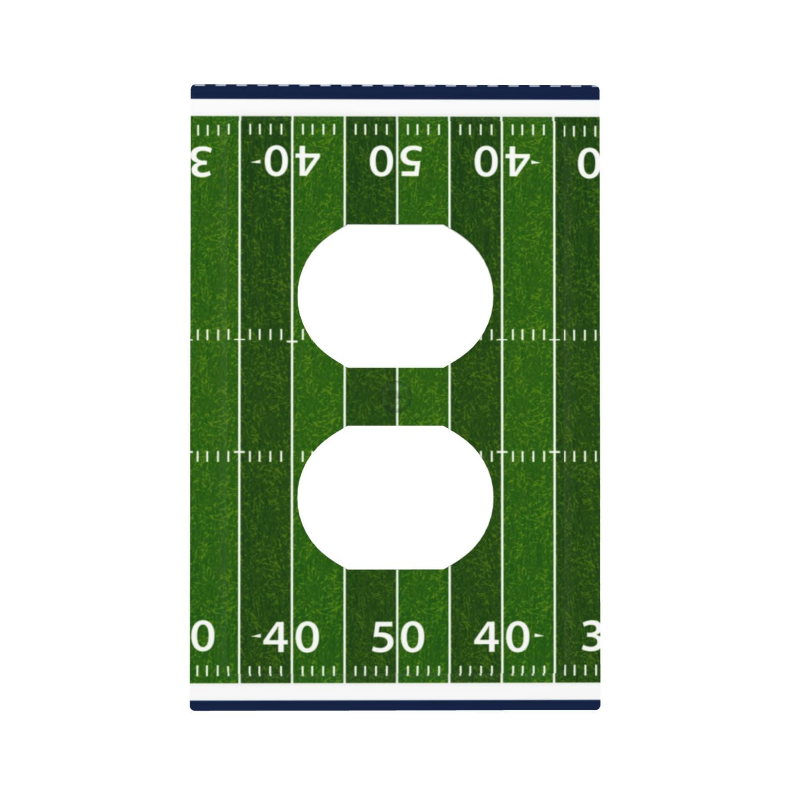Easygdp American Football Field Decorator Light Switch or Receptacle ...