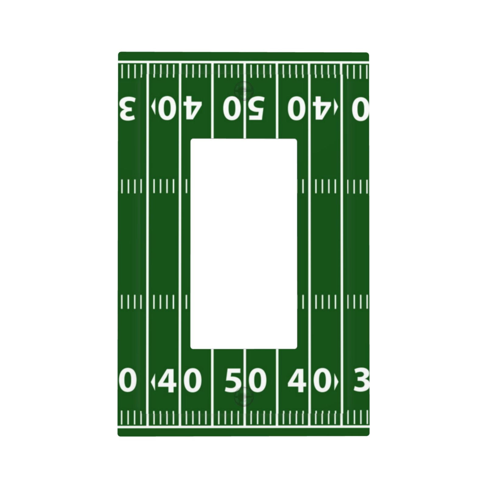 Easygdp American Football Field1 Decorator Light Switch or Receptacle ...