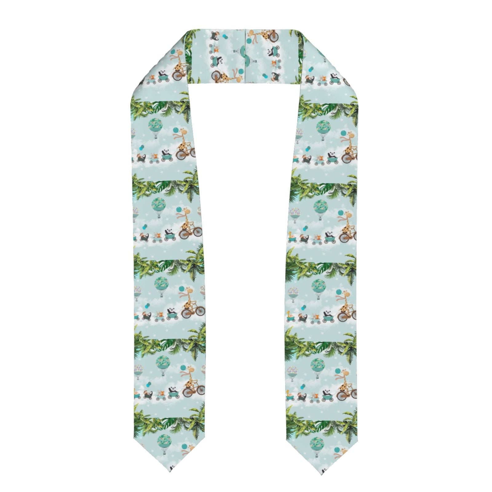 Easygdp Animals Riding Across The Sky Unisex Adult Graduation Stole ...