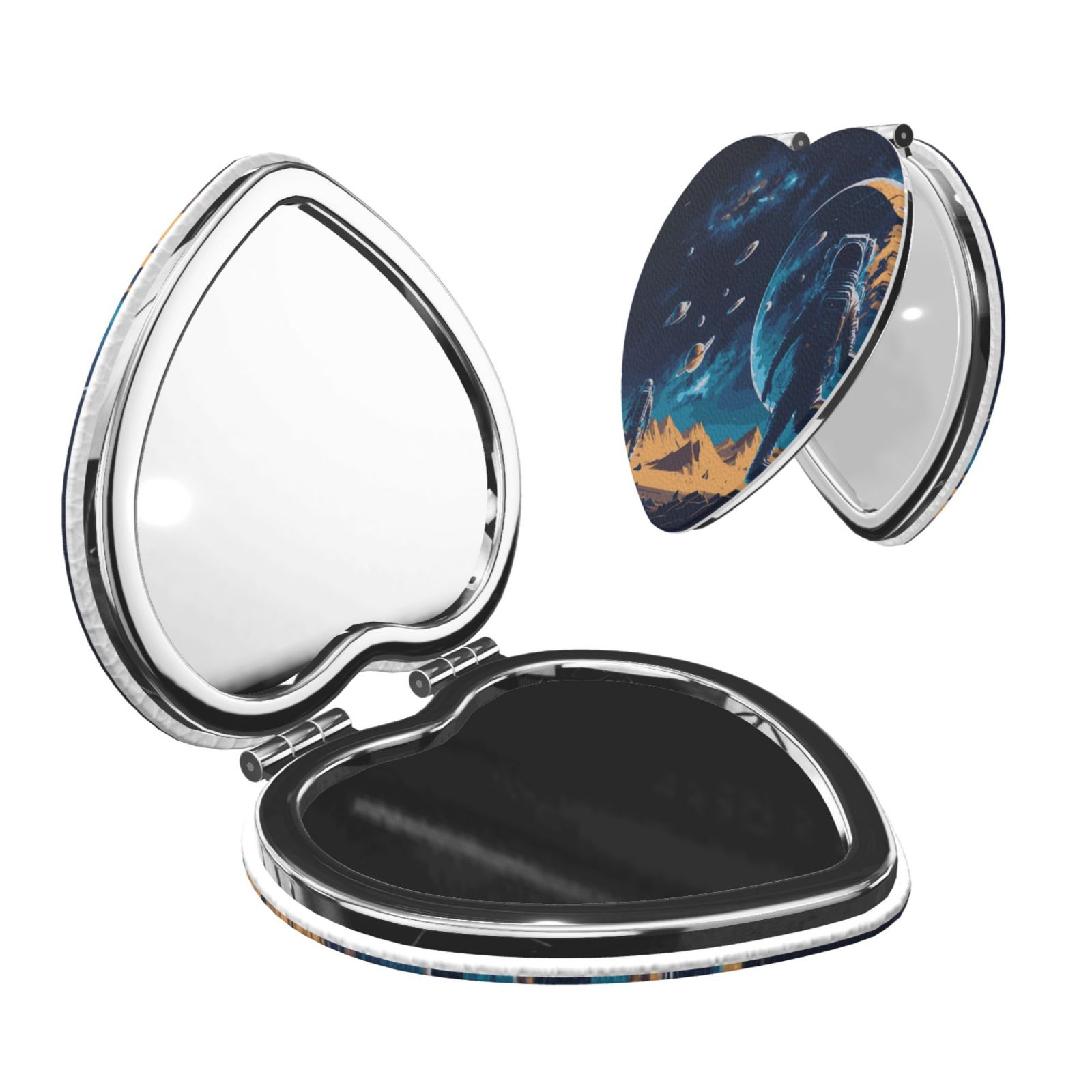 Easygdp Astronaut In A Space Suit On The Planet Travel Makeup Mirror ...