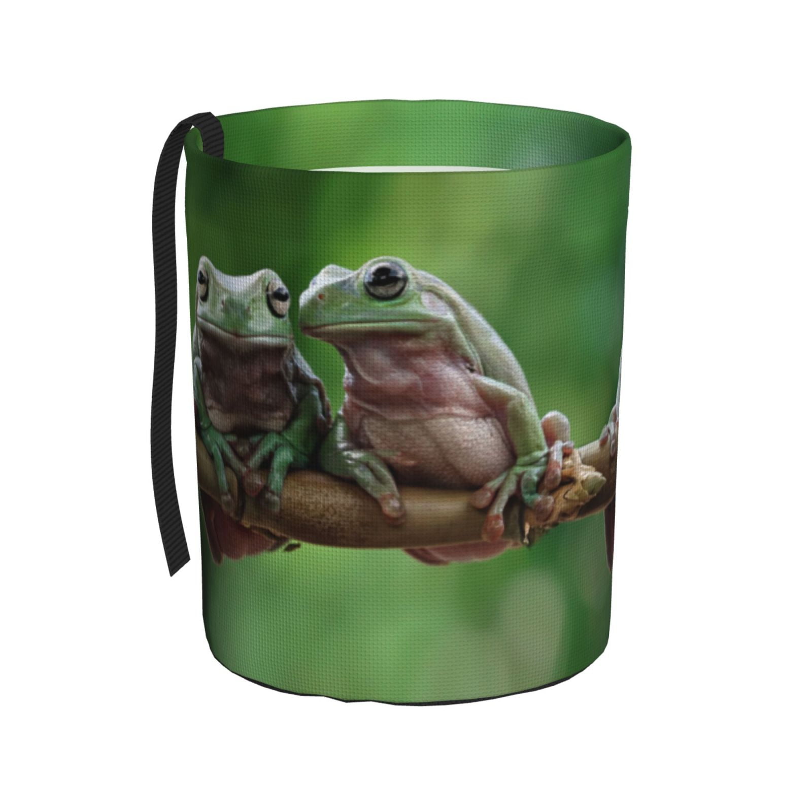 Easygdp Australian White Tree Frog Sitting on Branch Car Trash Can ...