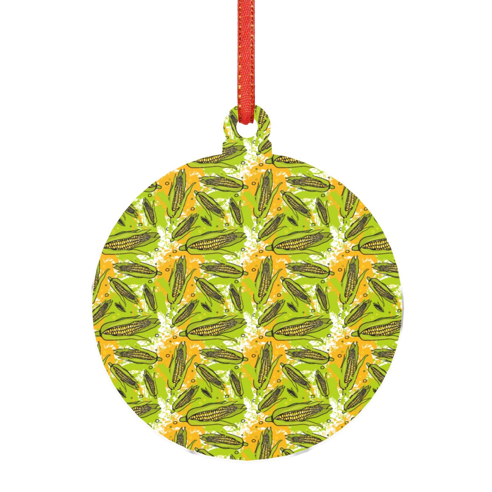 Easygdp Autumn Harvest Cartoon Corn Christmas Ornament Acrylic ...